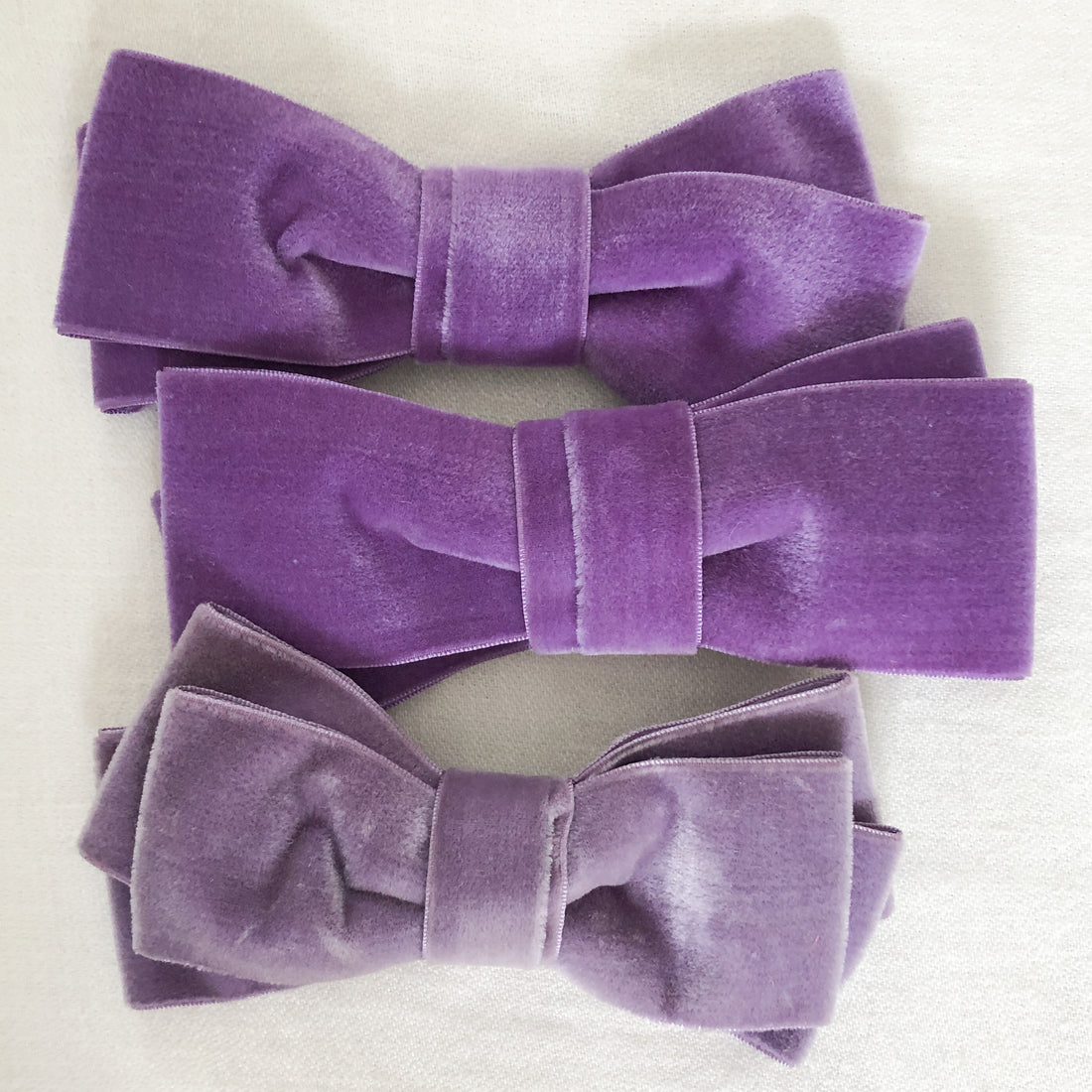 Velvet Bow - Purples – Fanny & June